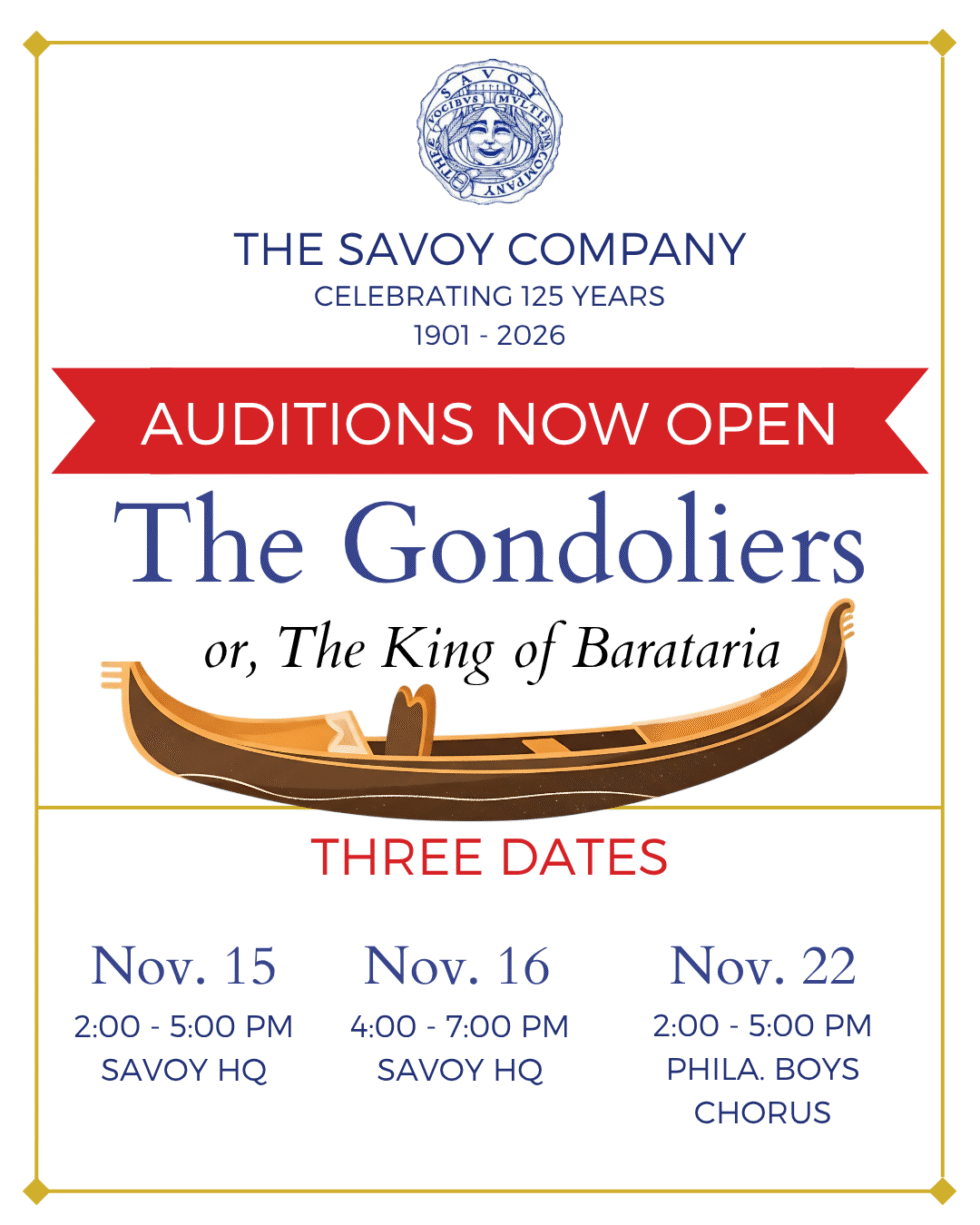 The Savoy Company | The Oldest Continuously Performing Gilbert ...